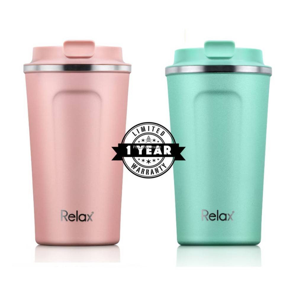 Relax 400ml Stainless Steel 18.8/SUS304 Thermal Flask Thermos Tumbler ...