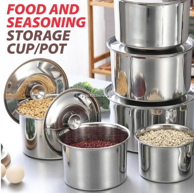 Toffi Stainless Steel Condiment Bowl Spices Sauce Storage Container ...