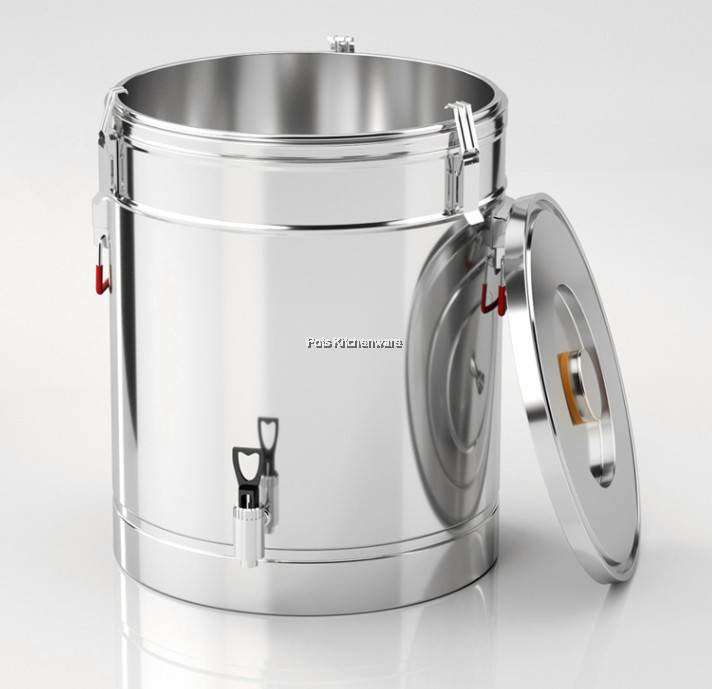 Toffi 38L/56L Stainless Steel Insulated Airtight Thermal Food Container ...