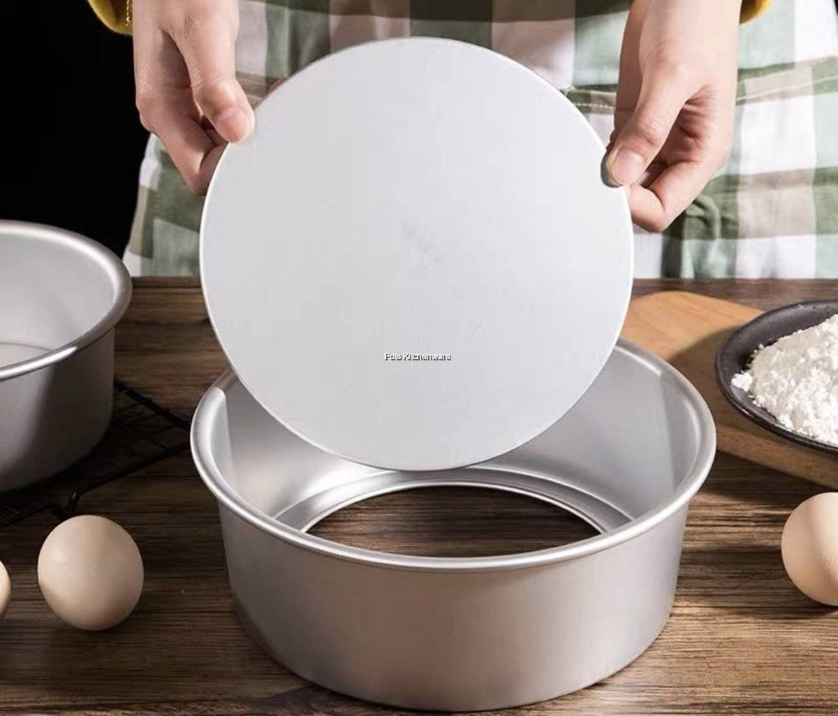 Aluminum Loose Base Round Cake Mold Round Baking Pan Removable Base ...