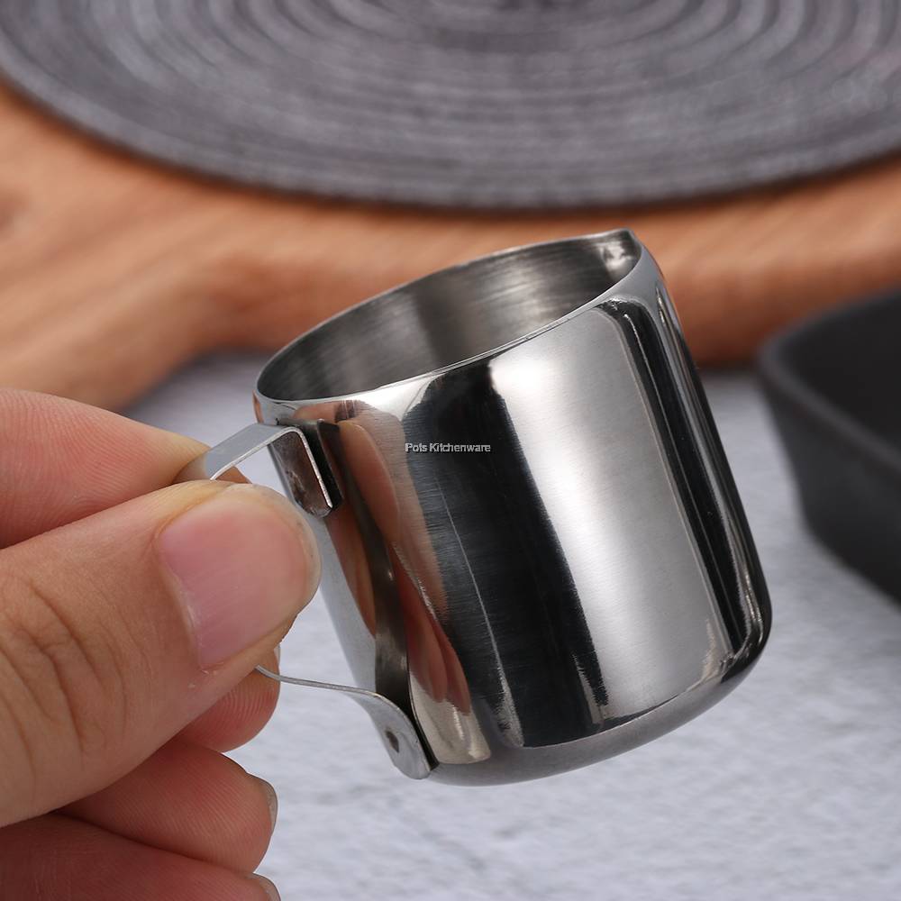 Toffi Stainless Steel Small Spout Pitcher Creamer Jug Espresso Jug Milk ...