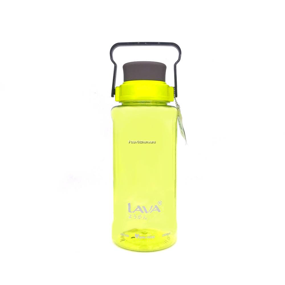 2L / 2.8L Lava BPA-Free Tritan Water Bottle Drinking Tumbler with Straw Handle Botol Air Besar ...