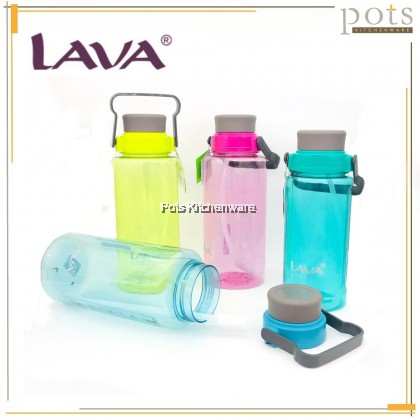 2L / 2.8L Lava BPA-Free Tritan Water Bottle Drinking Tumbler with Straw Handle Botol Air Besar ...