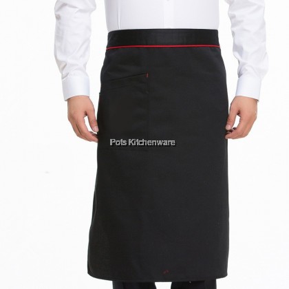 Homeline Single Pocket Half Body Length Long Chef Waist Apron Waiter ...