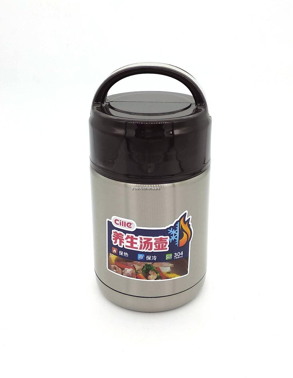 Stainless Steel SUS304 800ml Vacuum Warm Pot/ Double Wall Food Flask ...