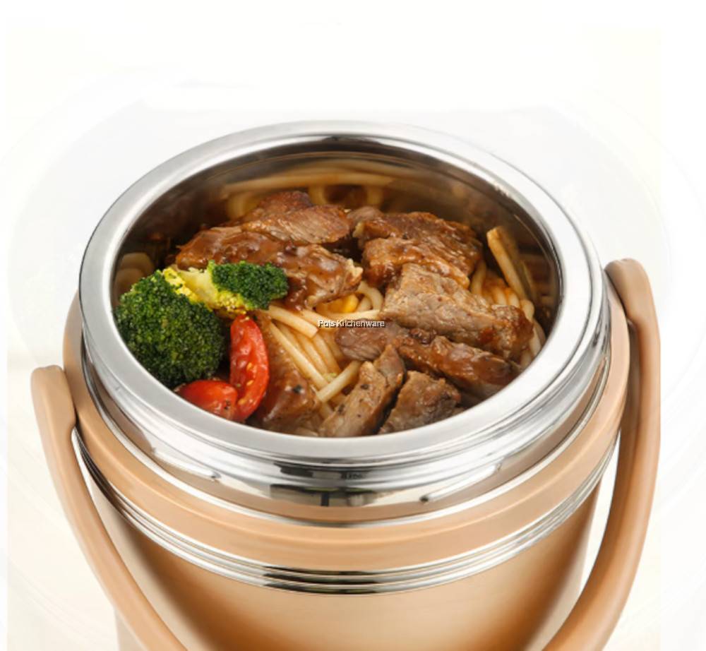 Stainless Steel SUS304 Thermos Insulated Vacuum Keep Warm Pot Thermal ...