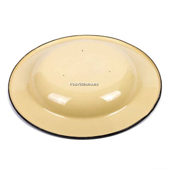 3pcs Enamel Plate Vintage Traditional Rice Plate Enamel Dish Plate ...