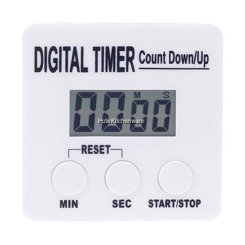 Sunnex LCD Digital Kitchen Cooking Baking Timer Magnetic Countdown ...