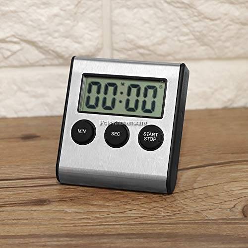 LCD Digital Kitchen Cooking Baking Timer Wall Mounted Magnetic ...