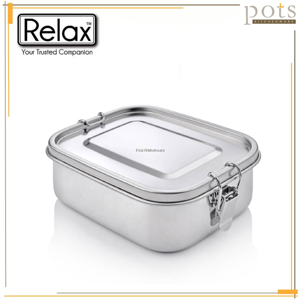 RELAX Stainless Steel SUS304 Anti Leaking Lunch Box Food Container ...