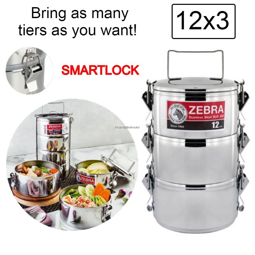 100% Original Zebra Stainless Steel SUS304 Air-Tight Smart-Locking ...
