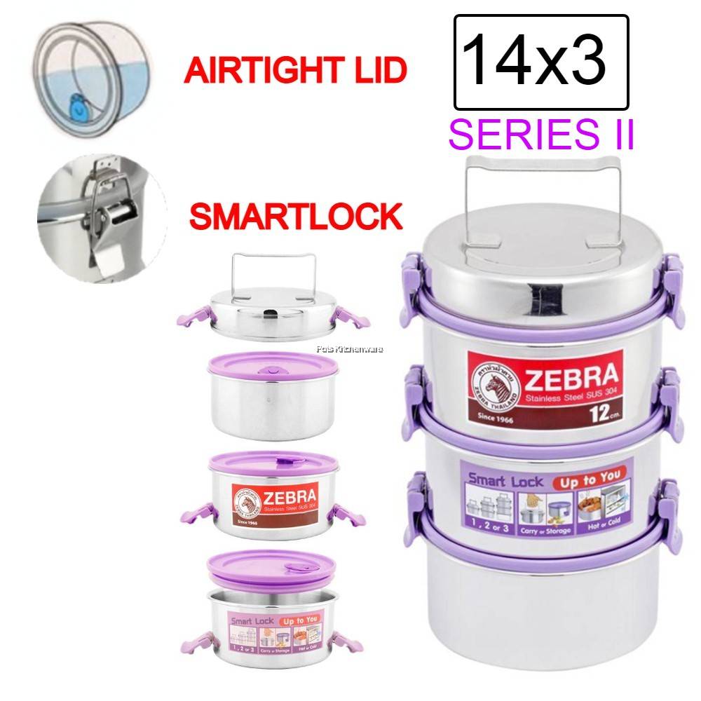 100% Original Zebra Thailand 泰国斑马牌 Stainless Steel SUS304 Multi Level ...