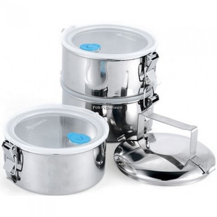 Zebra Stainless Steel SUS304 14cm Air-Tight Smart-Locking System Multi ...