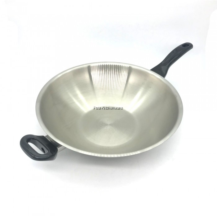 Zebra Stainless Steel SUS 304 Vitalux Plus IH Frying Pan (34cm) - Z176394