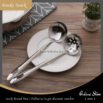 Stainless Steel Steamboat Hot Pot Skimmer Colander Spoon Strainer Ladle ...