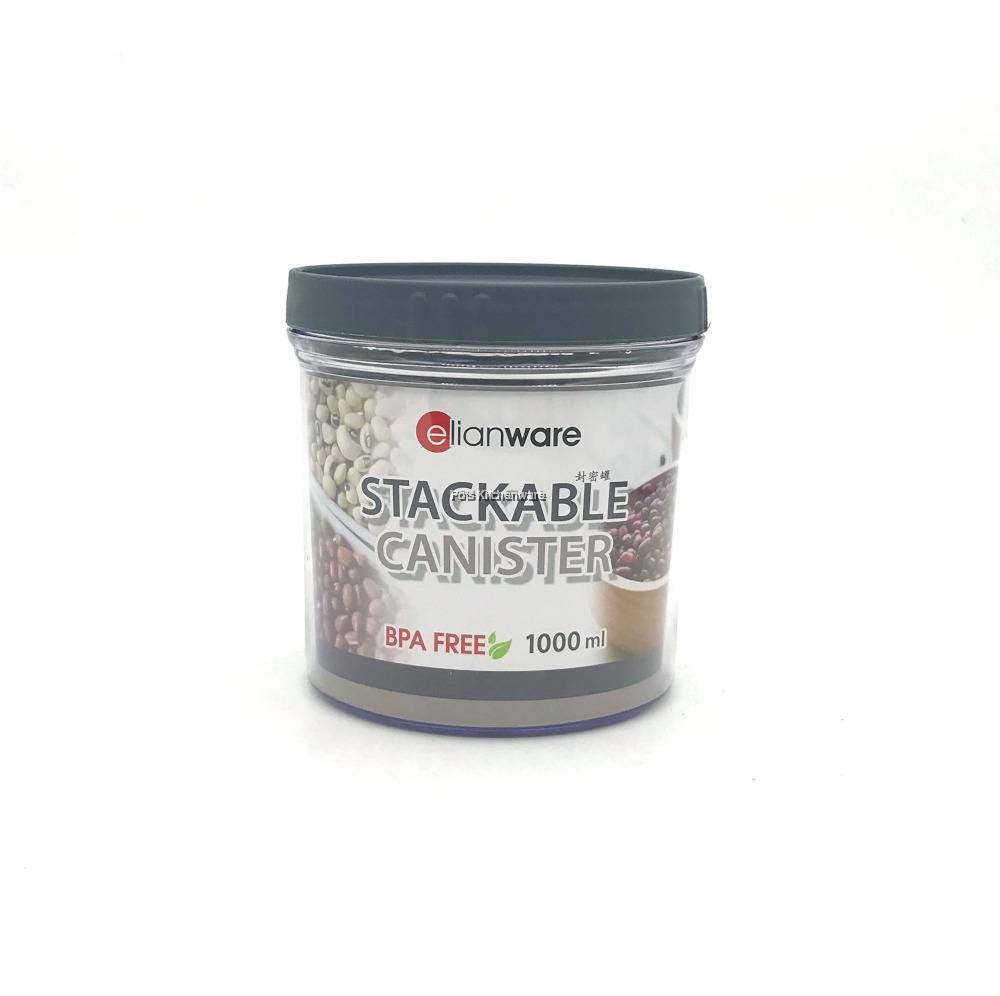 Elianware BPA Free Stackable Canister Storage Tupperware (260ml ...