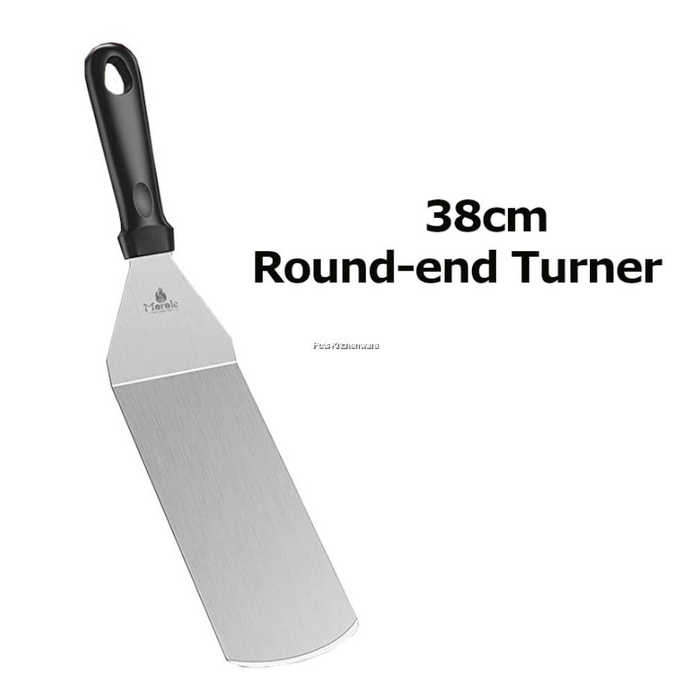 Stainless Steel Sudip Teppanyaki BBQ Grill Griddle Turner Slotted ...