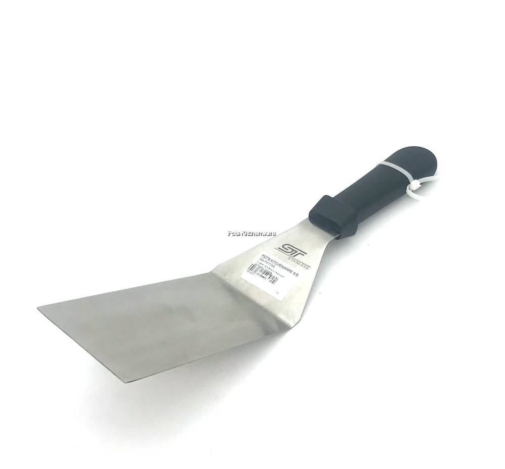 Stainless Steel Teppanyaki BBQ Grill Griddle Turner / Perforated Turner ...