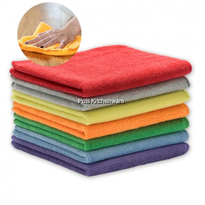 2pcs Homeline Microfiber Kitchen Towel Window Cleaning Table Wipe Cloth ...