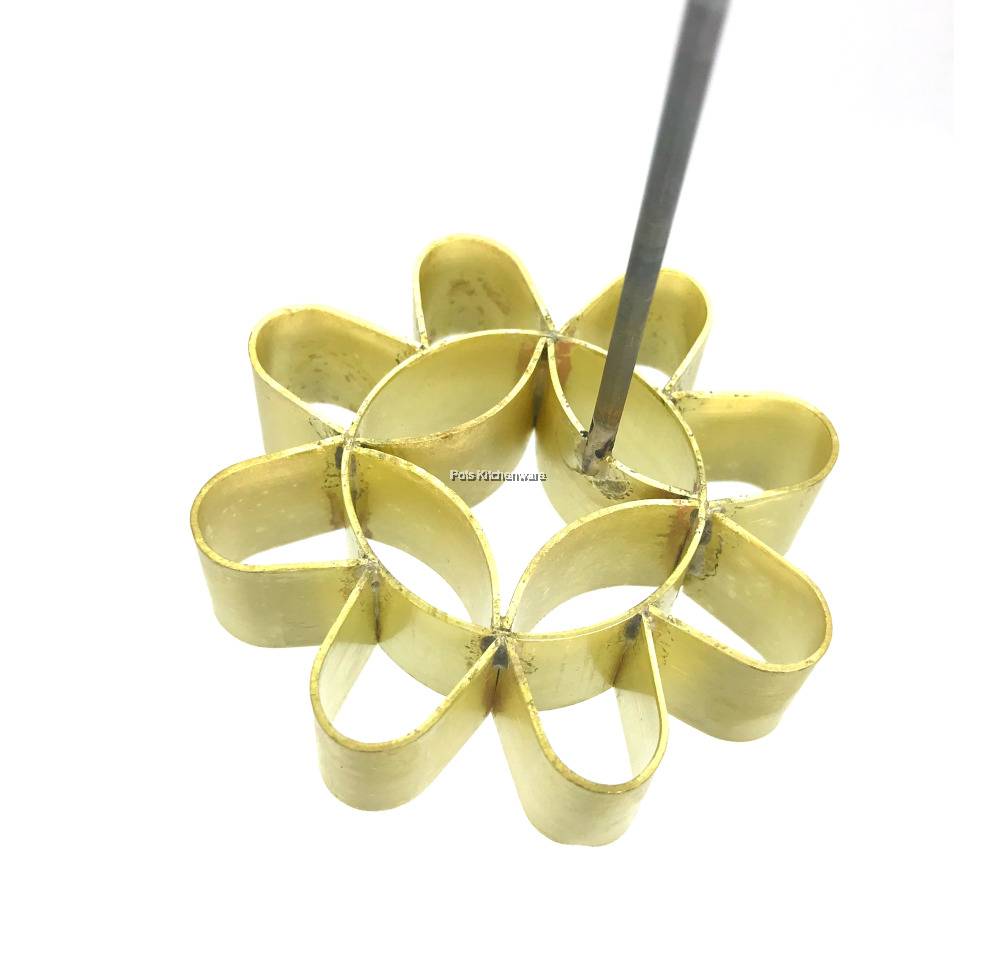 Copper Acuan Kuih Loyang Tembaga Honeycomb Biscuit Mold Kuih Goyang ...