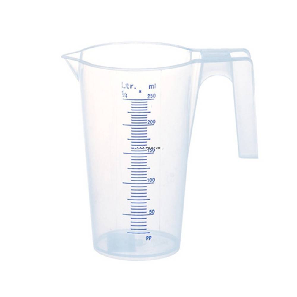 BPA Free Plastic PP Transparent Measuring Jug Measue Scale Jar Jug Ukur ...