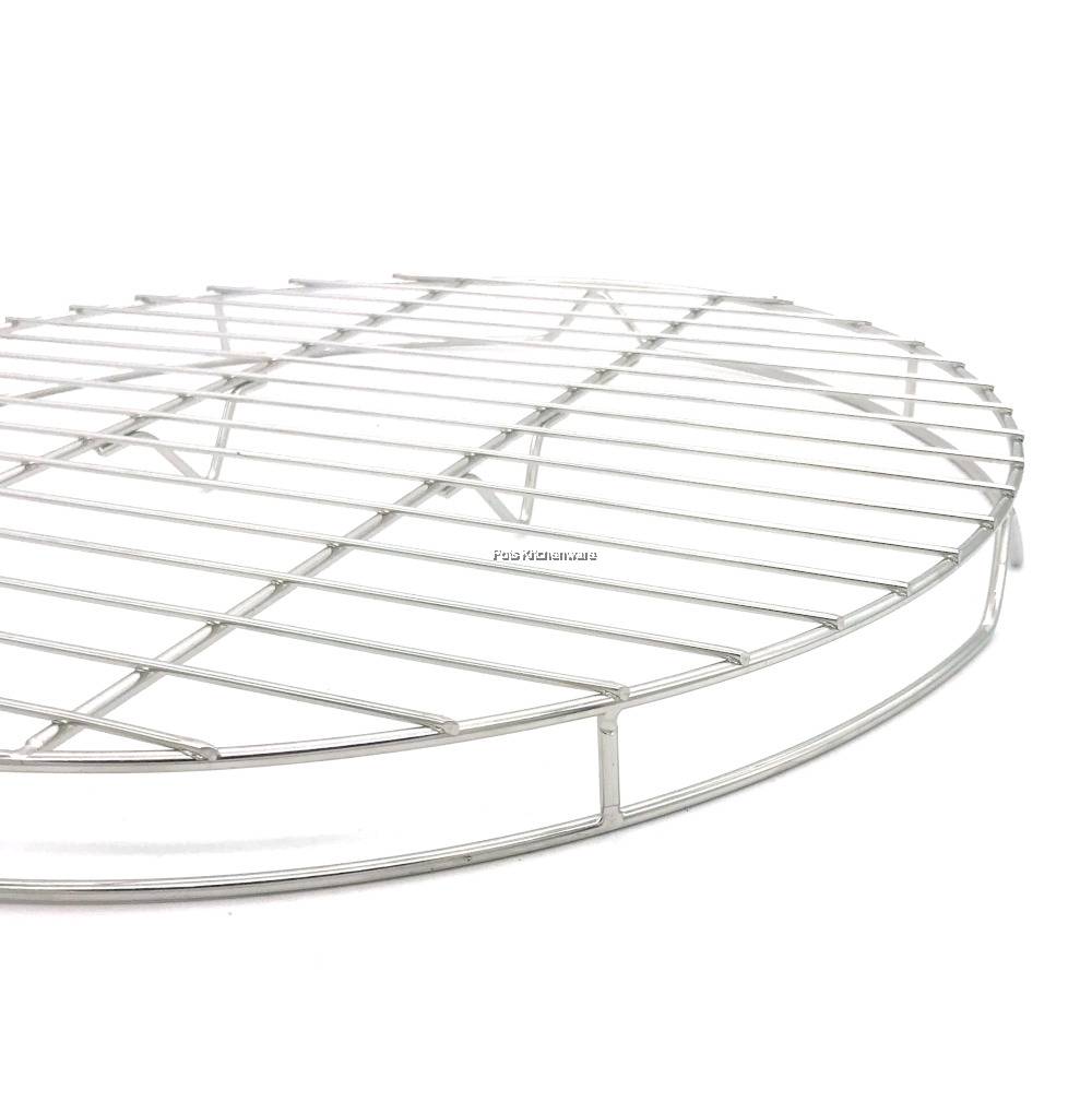 High Quality Stainless Steel Round Baking Cooling Steaming Rack Wire ...