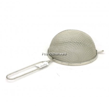 Double Layer Stainless Steel Deep Oil Mesh Strainer Flour Sieve Skimmer ...