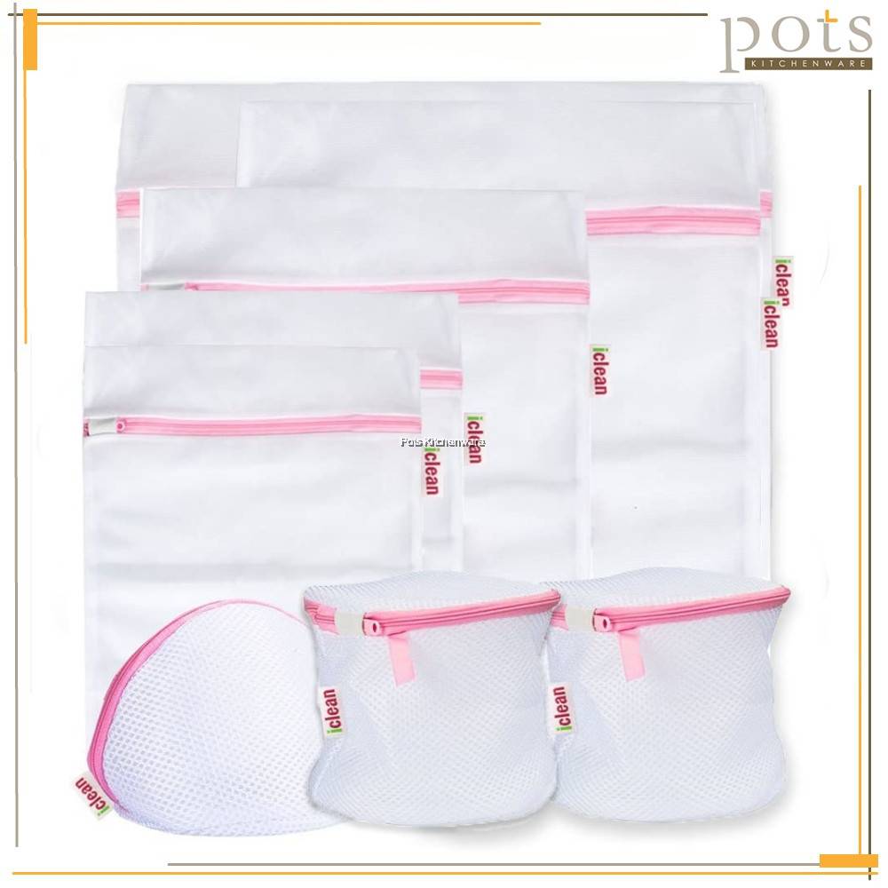 Laundry Zipper Bag Washing Machine Protection Net Bra Underwear Zip Bag ...