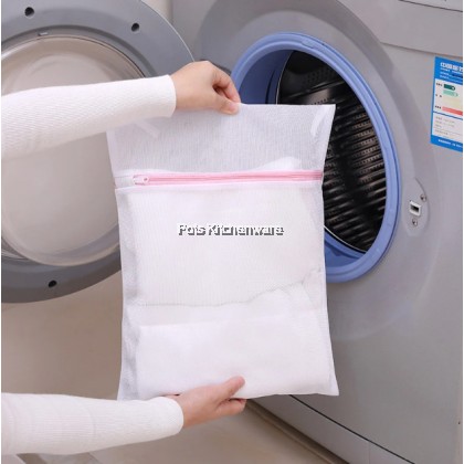 Laundry Zipper Bag Washing Machine Protection Net Bra Underwear Zip Bag ...