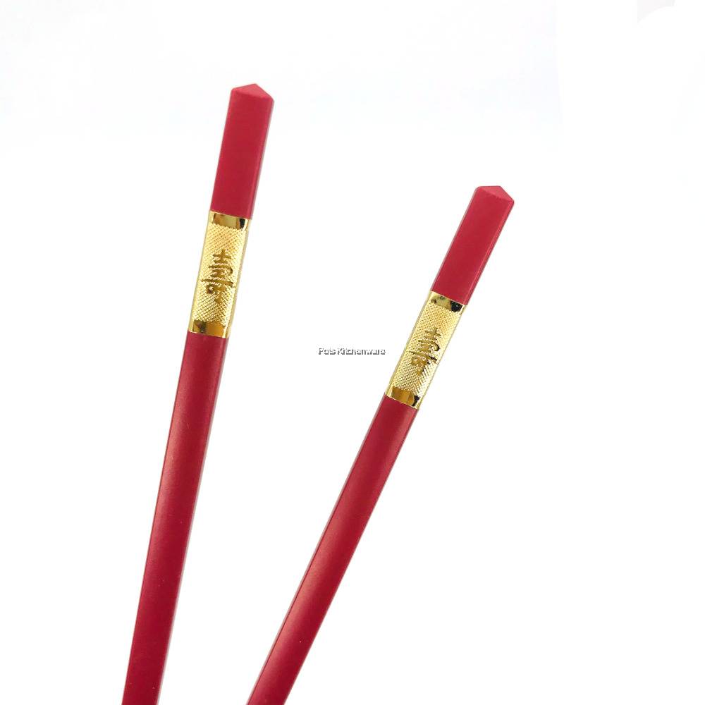 10 Pairs Chinese-Style Japanese Style Melamine Alloy Chopsticks 经典合金筷子 ...