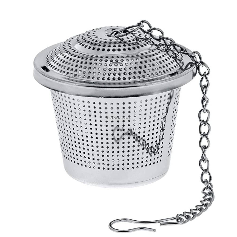 Stainless Steel 304 Locking Tea Strainer Ball Seasoning Ball 不锈钢茶叶过滤网球 ...