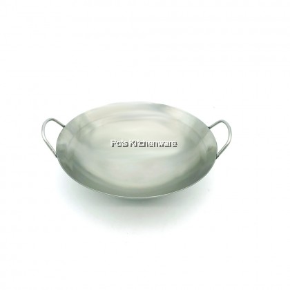 Horse Brand Stainless Steel 18CR Mini Small Size Wok Kuali Saiz Kecil ...