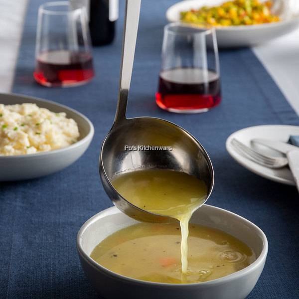 Toffi Large Size Stainless Steel Heavy Duty Serving Utensils Square ...