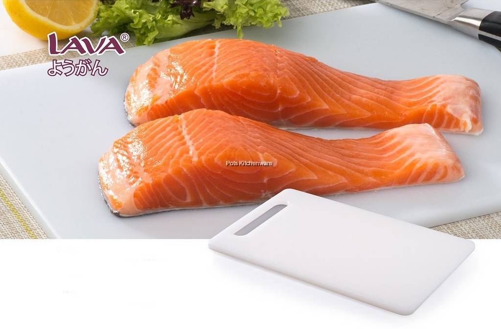 Lava HDPE Plastic Rectangular Chopping Cutting Board (24cm/27cm/32cm ...