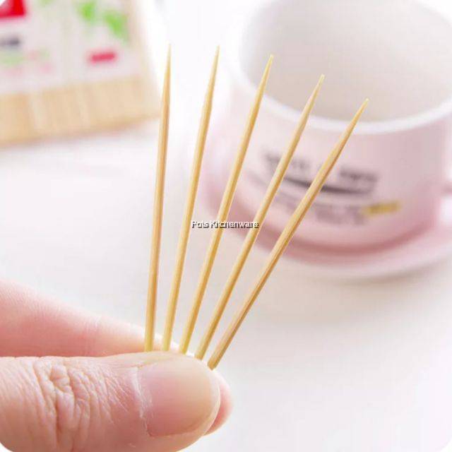 Rayaco Disposable Natural Bamboo Hygiene Toothpick (#255) - 4603255M