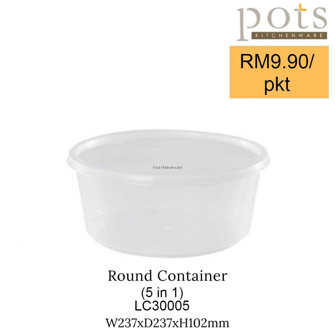 Felton BPA Free Plastic Round Rectangle Square Disposable Take Away ...