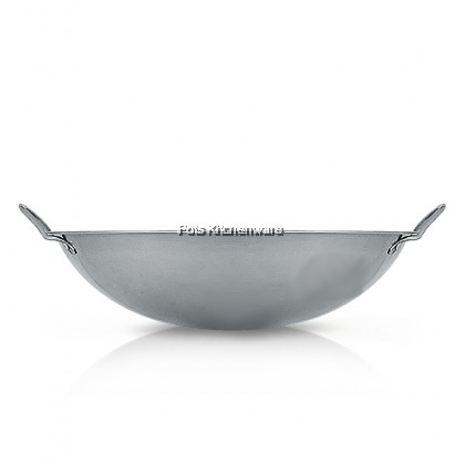 10inch Stainless Steel Mini Small Wok Personal Hot Pot Fry Pan Double ...