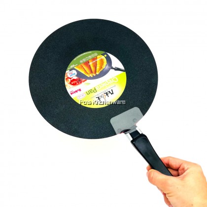 Non Stick Aluminum Crepe Pan Flat Pancake Crepiera Griddle Pizza Baking ...