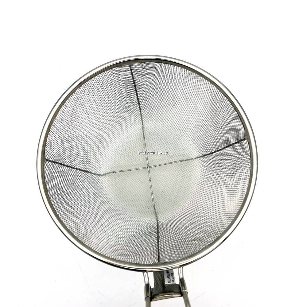 Stainless Steel Flat Bottom Deep Colander Strainer Wire Mesh with ...