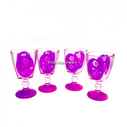 RAYA SPECIAL Top Point 4pcs Glass Drinking Jug Glass Set Bekas Air ...