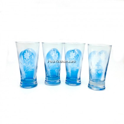 RAYA SPECIAL Top Point 4pcs Glass Drinking Jug Glass Set Bekas Air ...