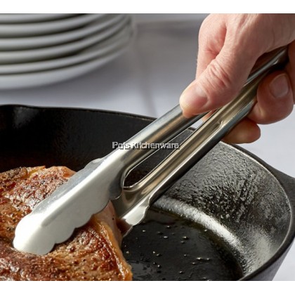 Stainless Steel Food Tong Barbecue Clipper Serving Tongs Bread Buffet ...