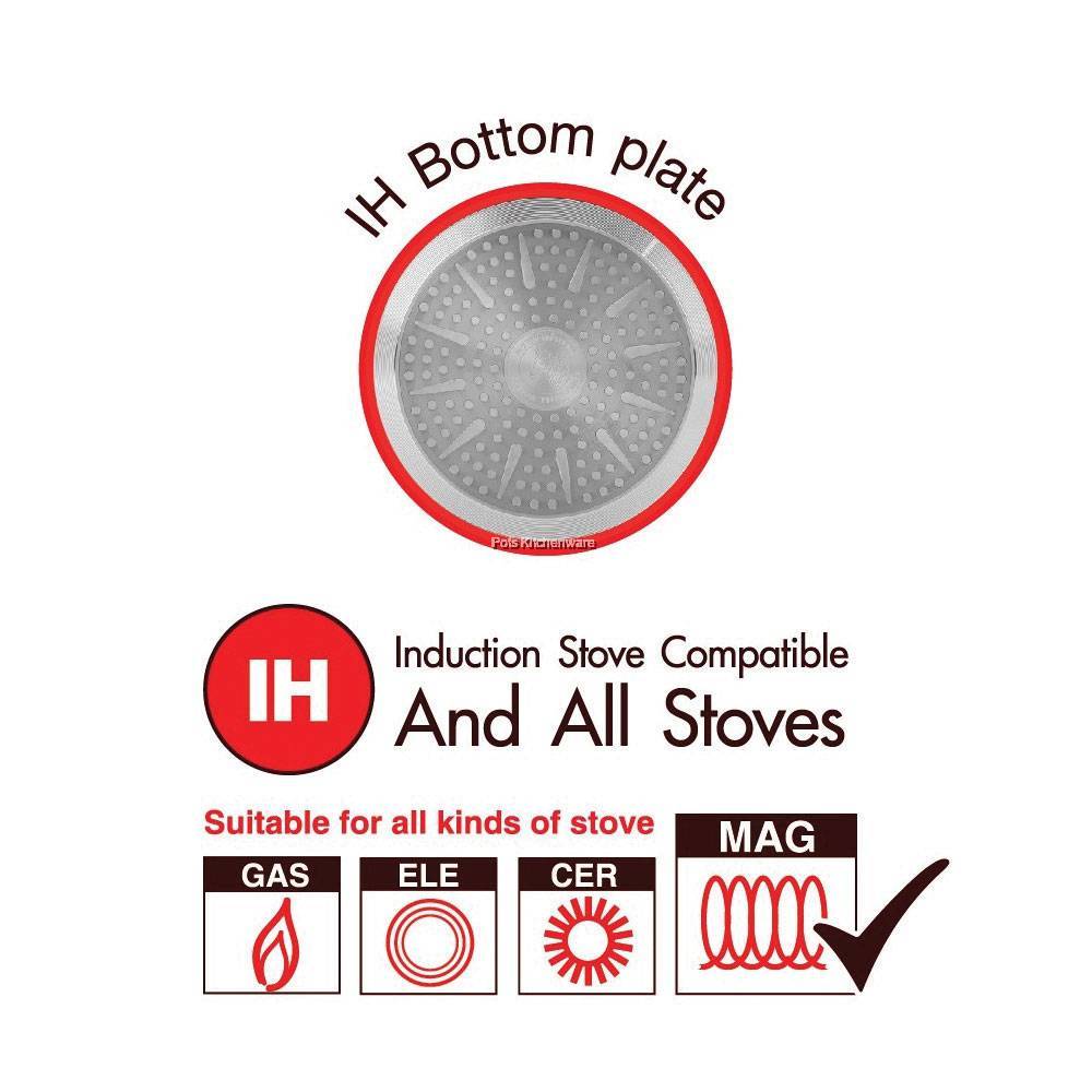 100% Original Zebra Thailand 泰国斑马牌 Wisdom IH Non Stick Fry Pan Frying ...