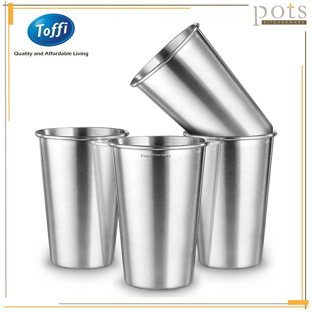Toffi SUS304 Stainless Steel Pint Cup Drinking Cup Coffee Milk Tea Beer ...