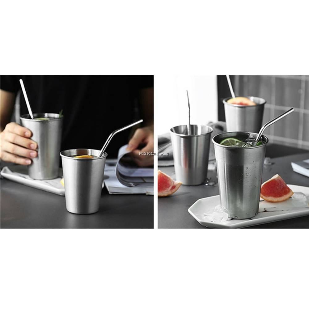Toffi SUS304 Stainless Steel Pint Cup Drinking Cup Coffee Milk Tea Beer ...