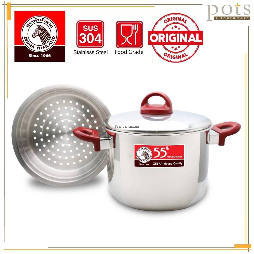 100% Original Zebra Thailand 泰国斑马牌 5.5L Stainless Steel SUS304 Sauce ...