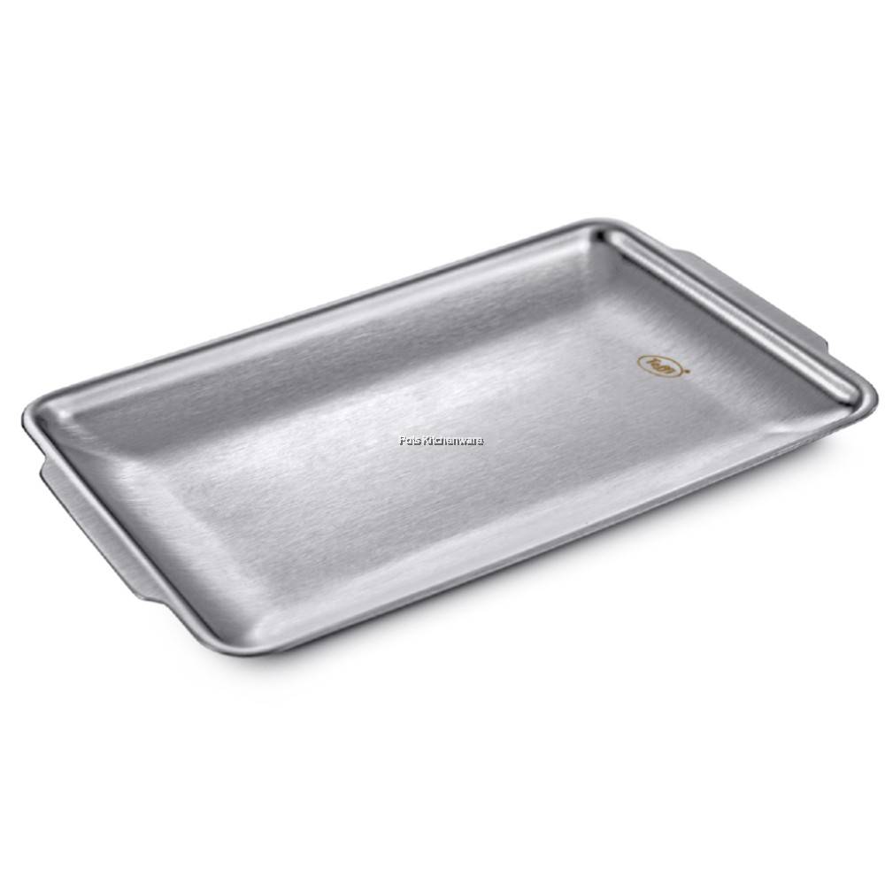 Toffi Stainless Steel SUS304 Korean Rectangle Flat Tray Dish Plate ...