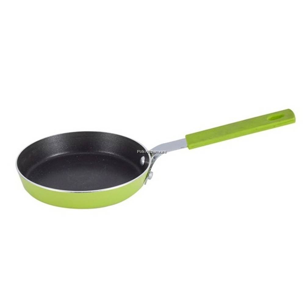 Non Stick Silicone Handle Mini Fry Egg Pan Pancake Pan Kuali Tak ...