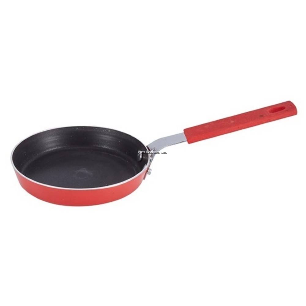 Non Stick Silicone Handle Mini Fry Egg Pan Pancake Pan Kuali Tak ...