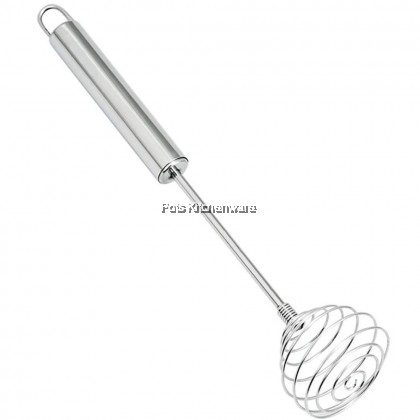 Stainless Steel Round Ball Coil Spring Egg Whisk Mixer Beater ...